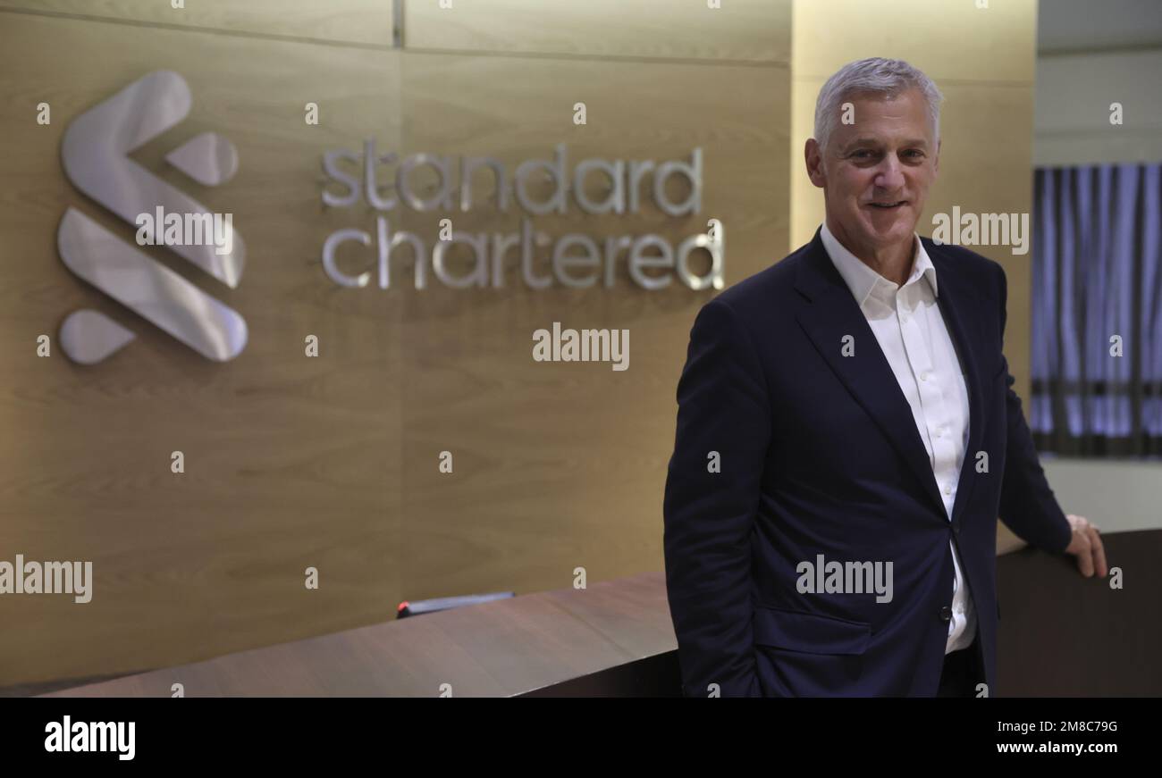 Standard Chartered CEO Bill Winters poses for a picture at Standard ...
