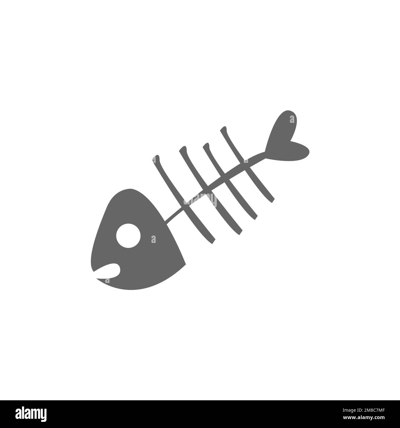 Fishbone icon, common graphic resources, vector illustration Stock ...