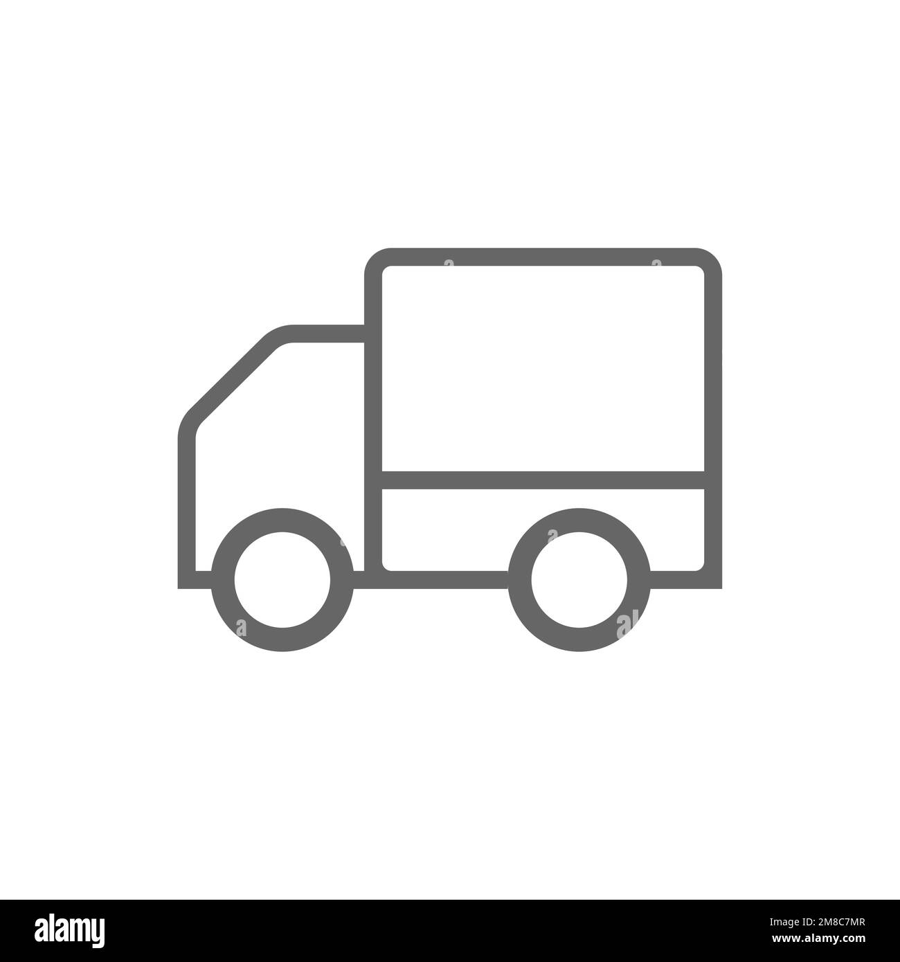Delivery vehicle icon, common graphic resources, vector illustration ...