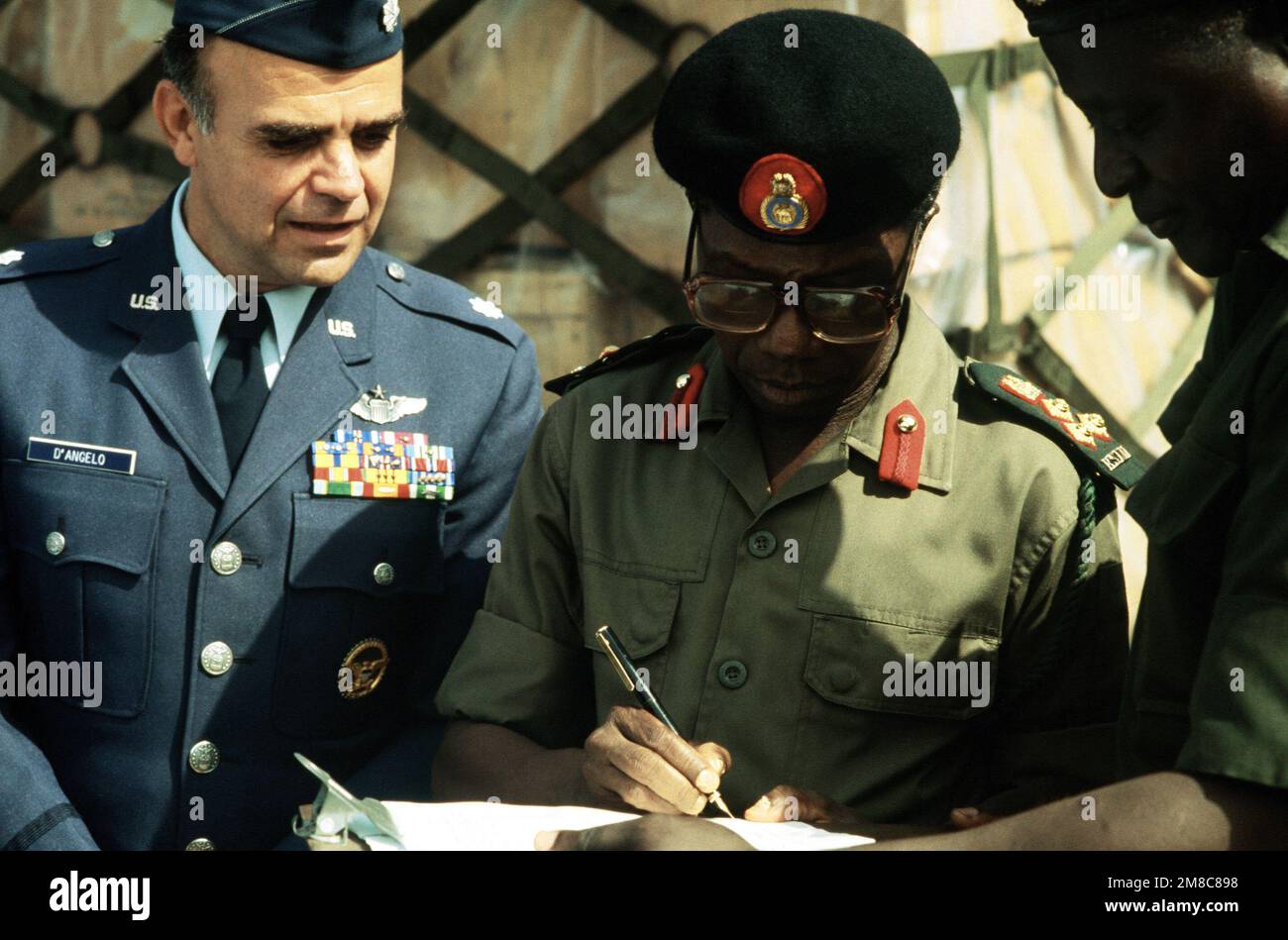 BGEN A.B. Toronka, deputy force commander, Sierra Leone military forces ...