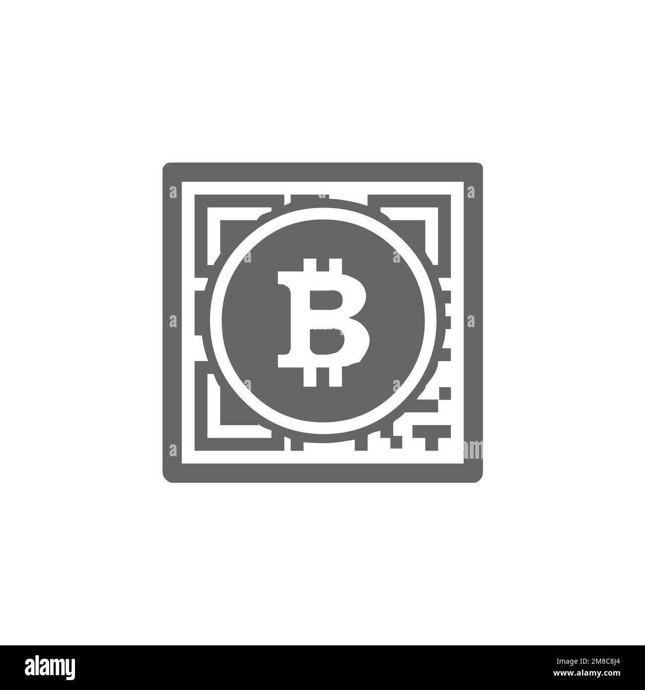 Bitcoin icons, common graphic resources, vector illustrations Stock ...