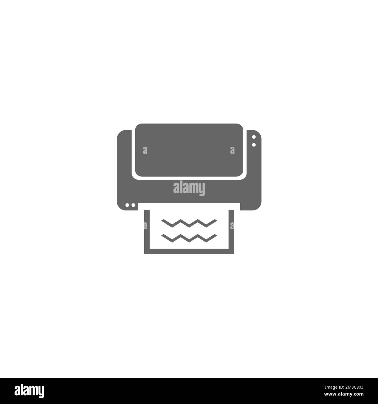 Print icons, common graphic resources, vector illustrations Stock ...