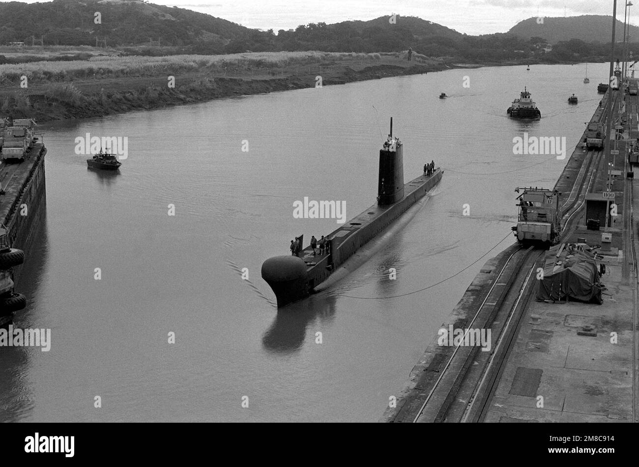 Escorted by a US Navy PBR Mark 2 riverine patrol boat, the British ...