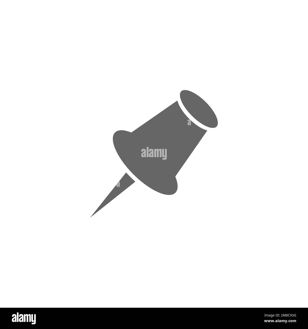 Pushpin icons, common graphic resources, vector illustrations Stock ...