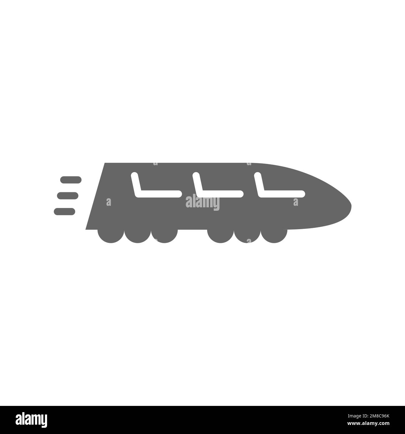 High speed rail icon, common graphic resources, vector illustration ...