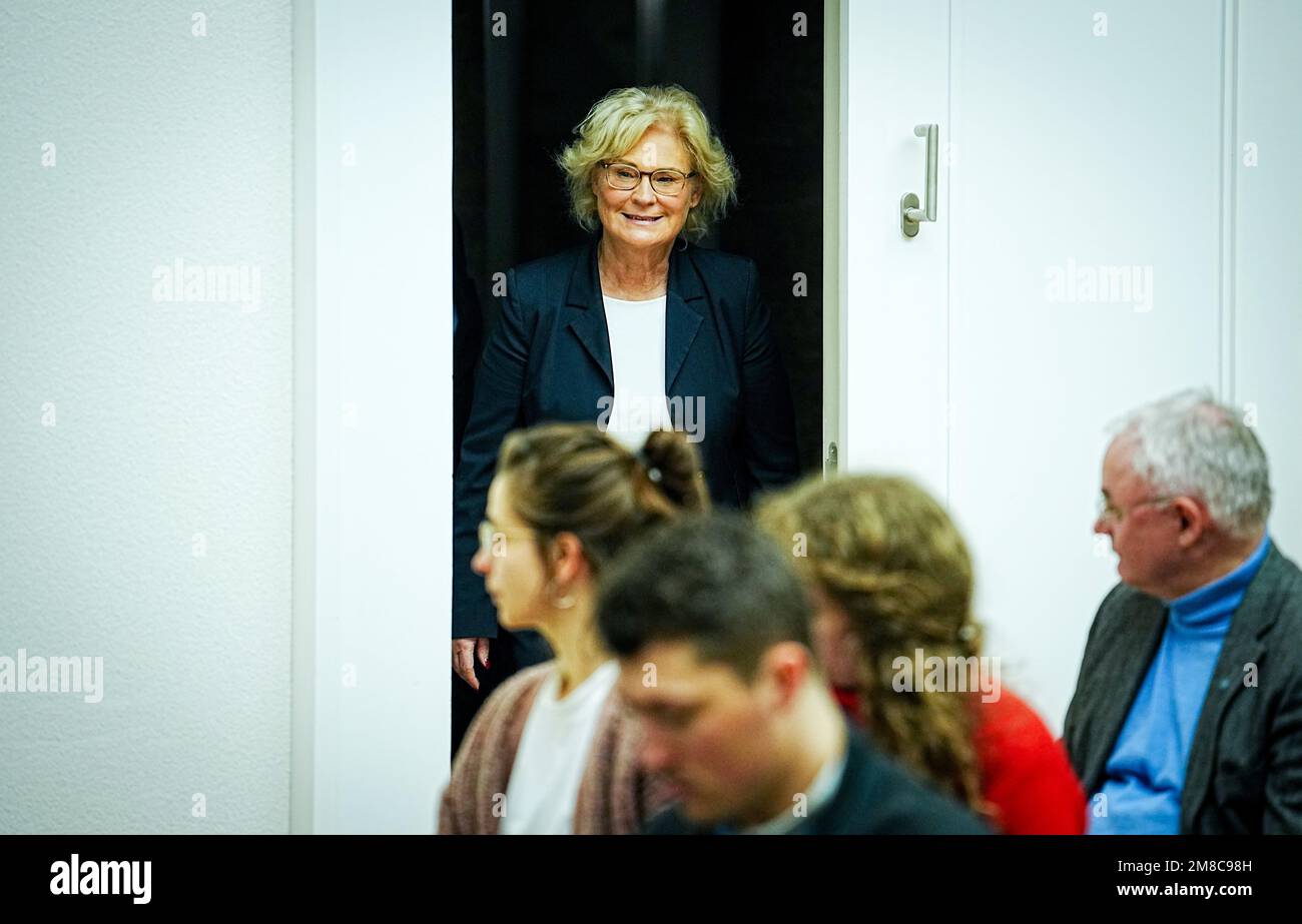 Berlin, Germany. 13th Jan, 2023. Christine Lambrecht (SPD), Federal ...