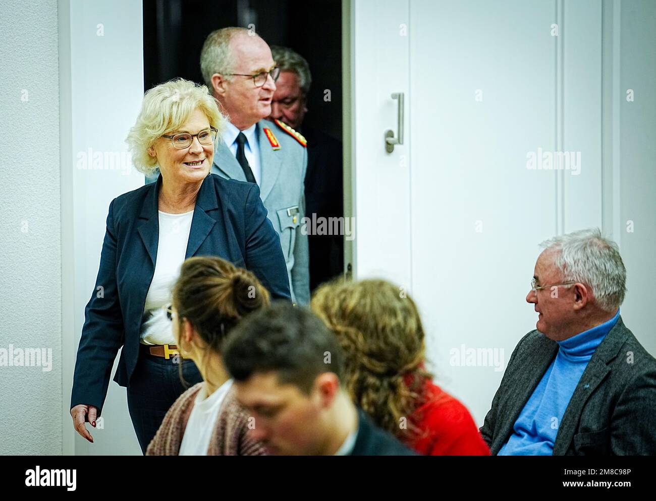 Berlin, Germany. 13th Jan, 2023. Christine Lambrecht (SPD), Federal ...