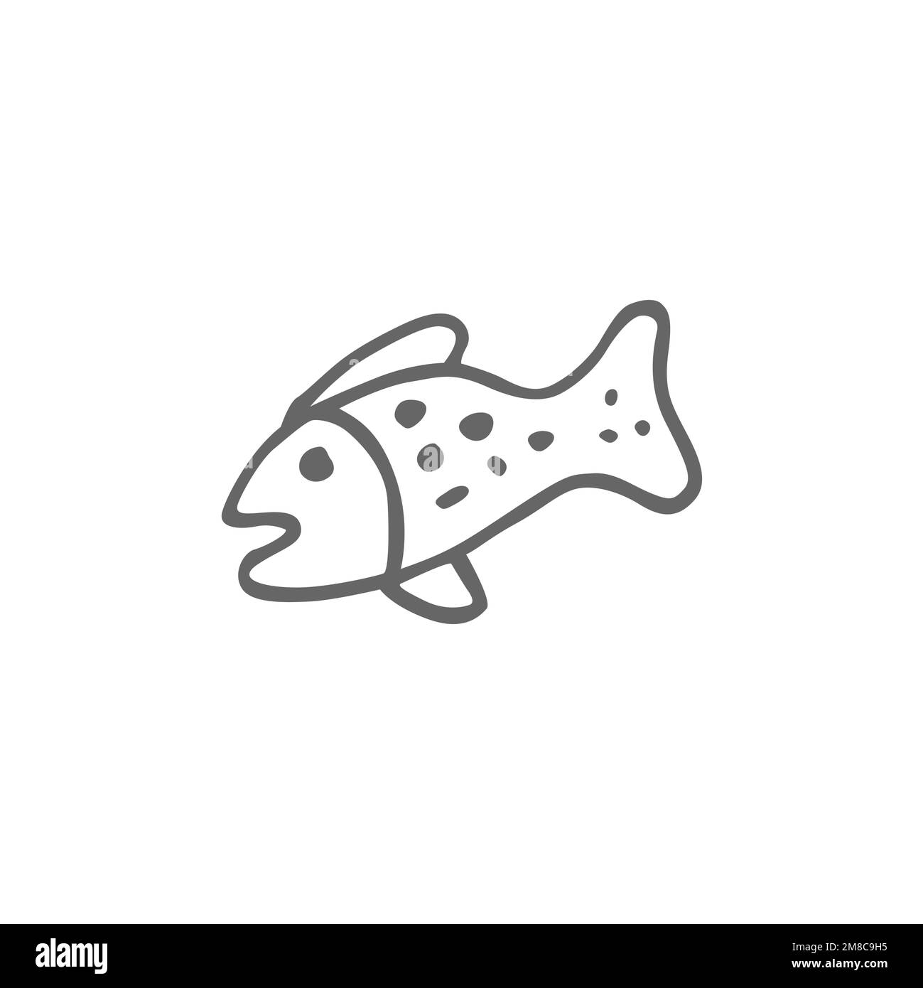 Fish icon, common graphic resources, vector illustration Stock Vector ...