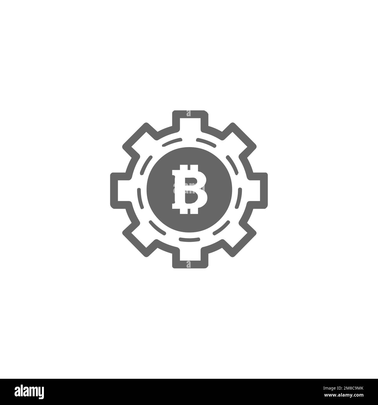 Bitcoin icons, common graphic resources, vector illustrations Stock ...