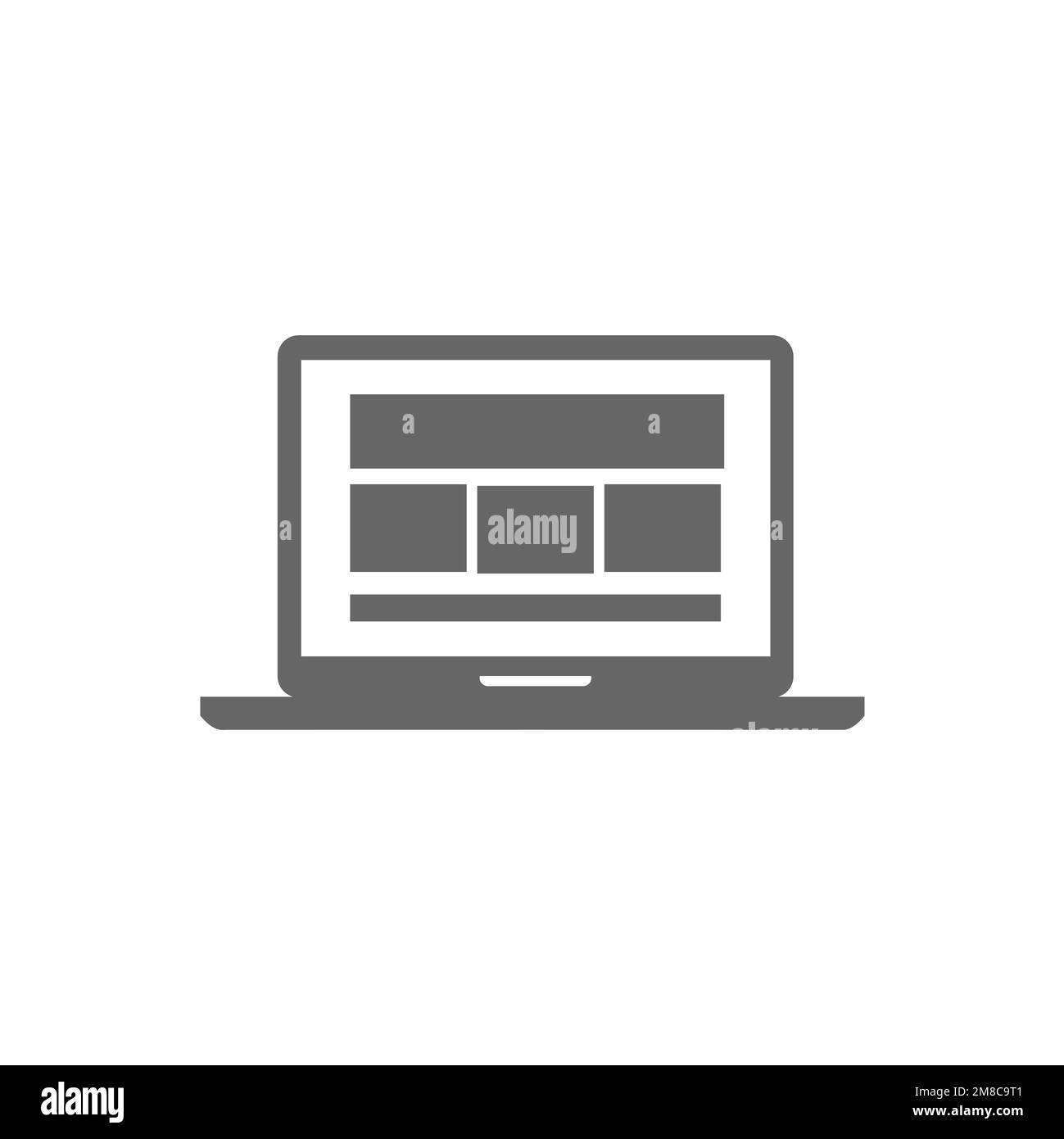 Web page icons, common graphic resources, vector illustrations Stock ...