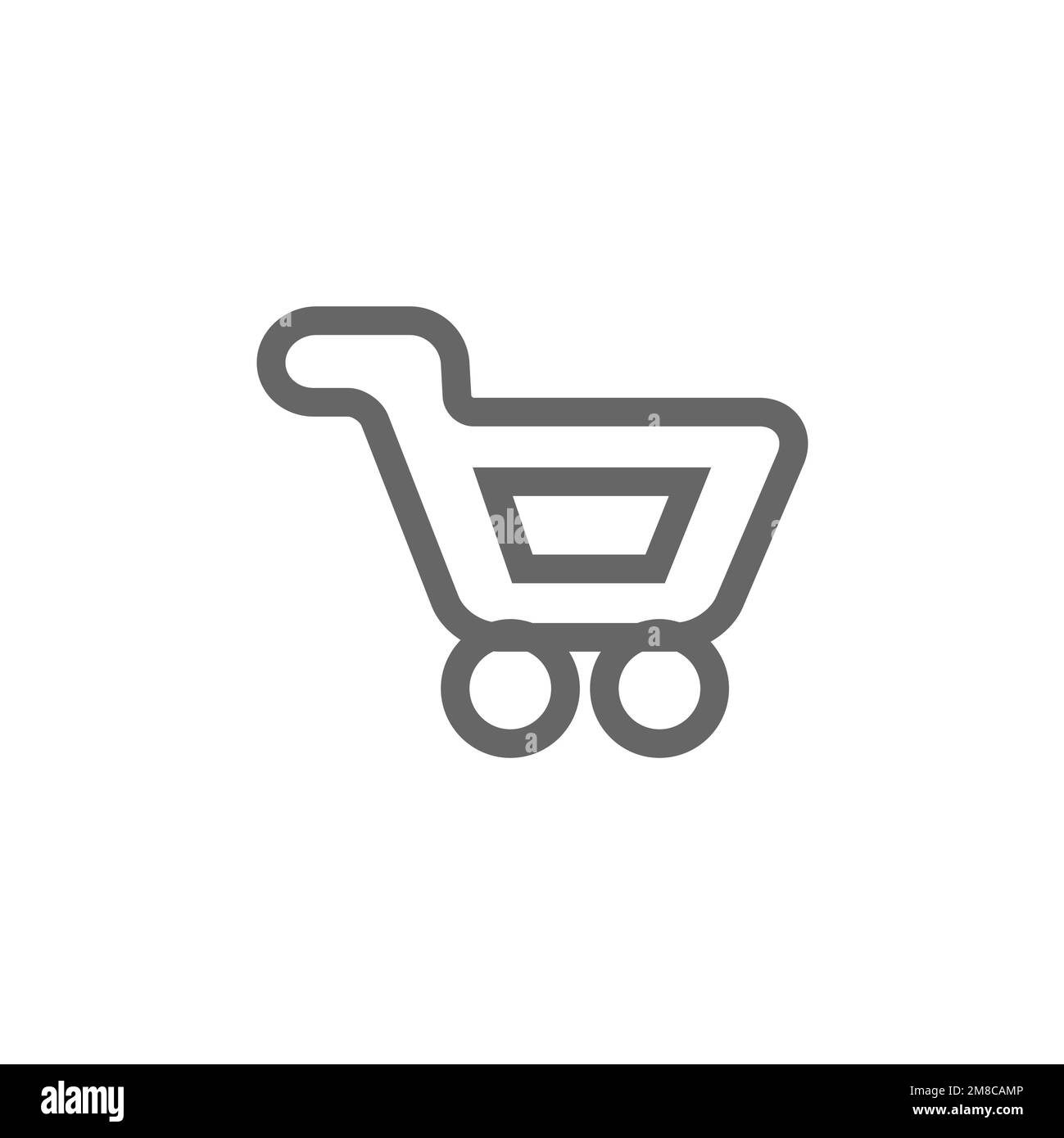 Shopping cart icons, common graphic resources, vector illustrations ...