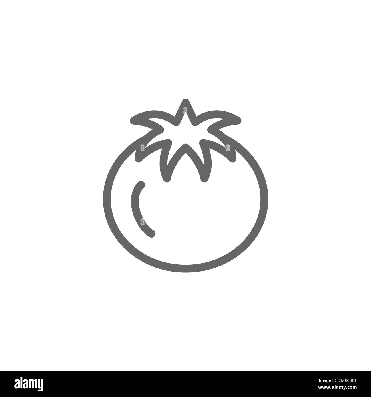 Tomato icons, common graphic resources, vector illustrations Stock ...