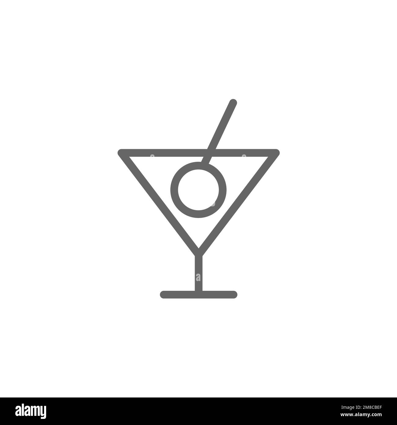 Martini icons, common graphic resources, vector illustrations Stock ...