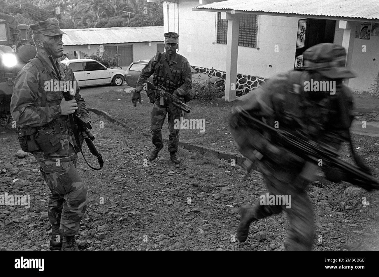 Marines from Company D, 2nd Light Armored Infantry Battalion, prepare ...