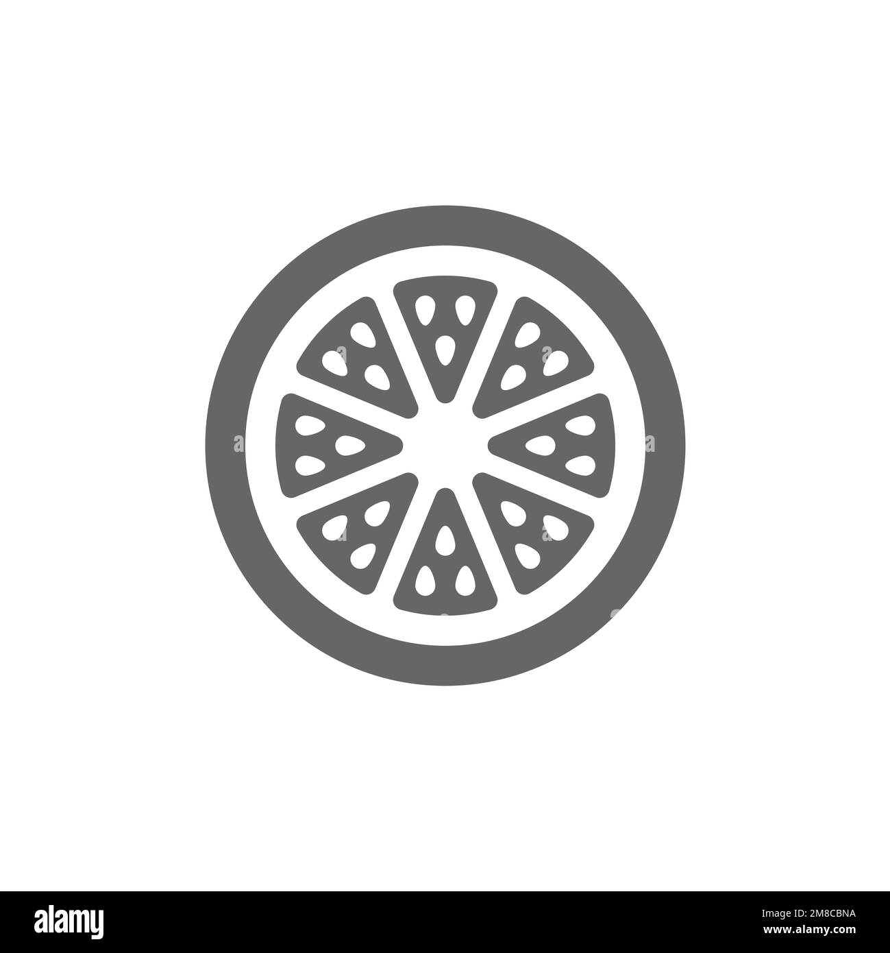 Orange section icon, common graphic resources, vector illustration ...