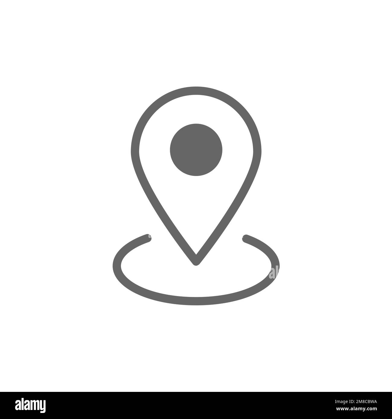 Location mark icon, common graphic resources, vector illustration Stock ...