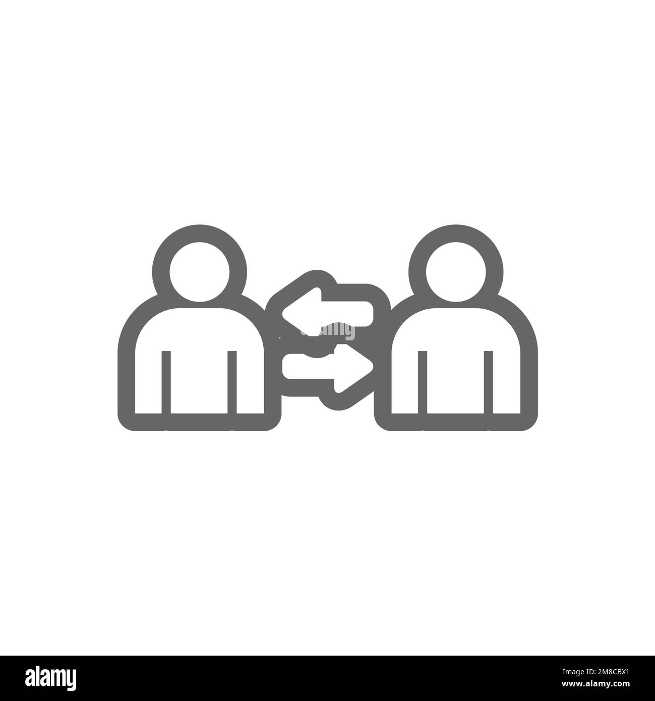 Identity exchange icons, common graphic resources, vector illustrations ...