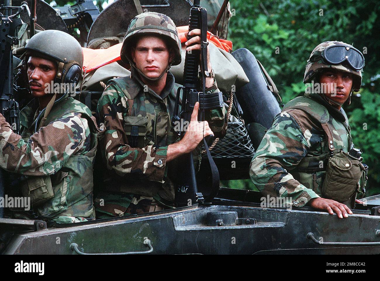 Soldiers from the 2nd battalion the light infantry hi-res stock ...