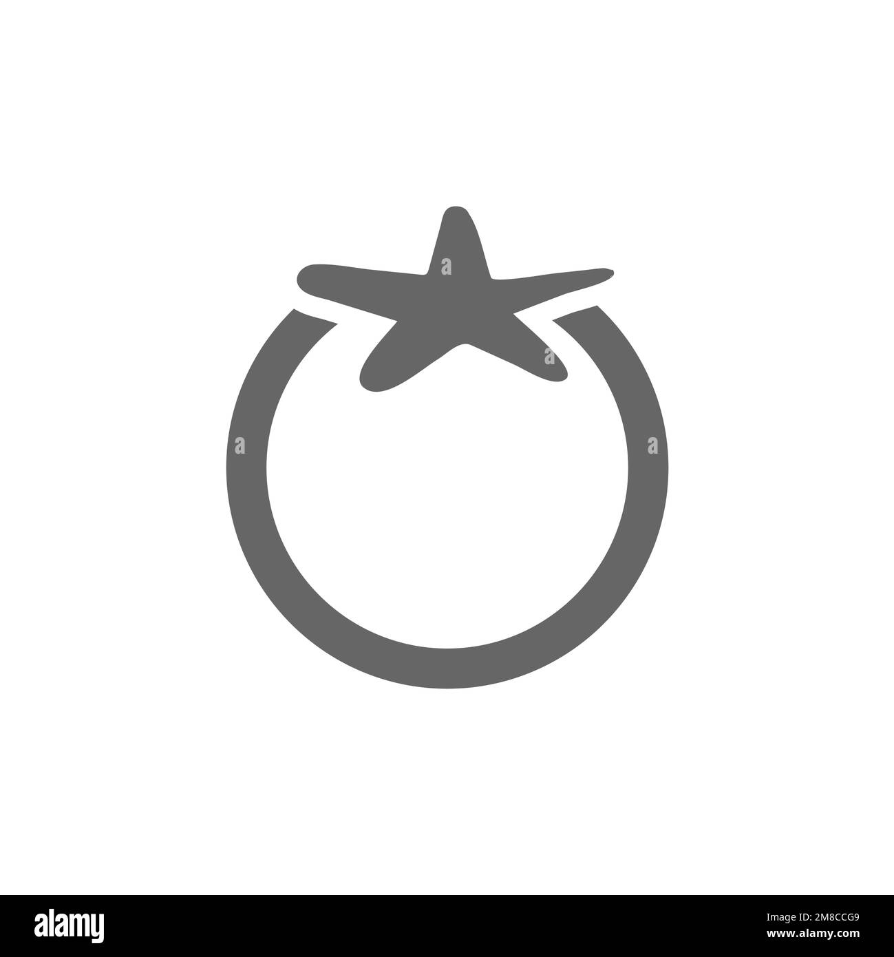 Tomato icon, common graphic resources, vector illustration Stock Vector ...