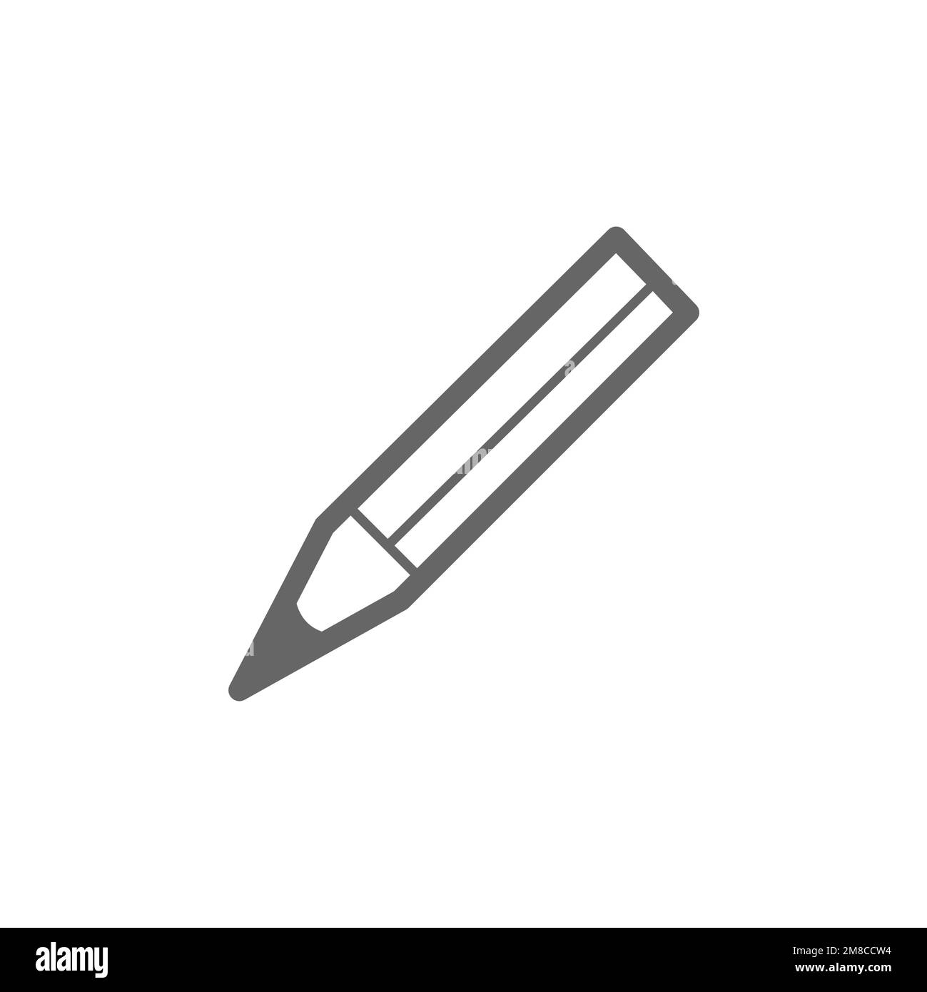 Pencil icons, common graphic resources, vector illustrations Stock ...
