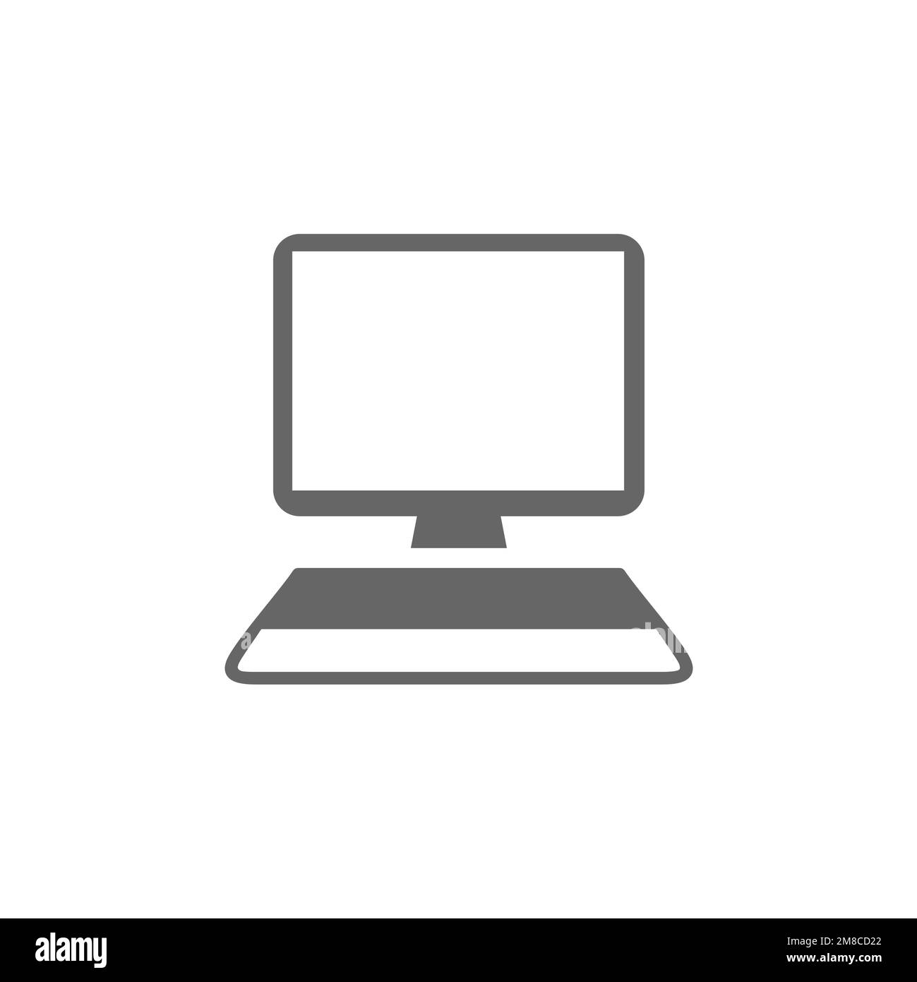 Personal computer icons, common graphic resources, vector illustrations ...