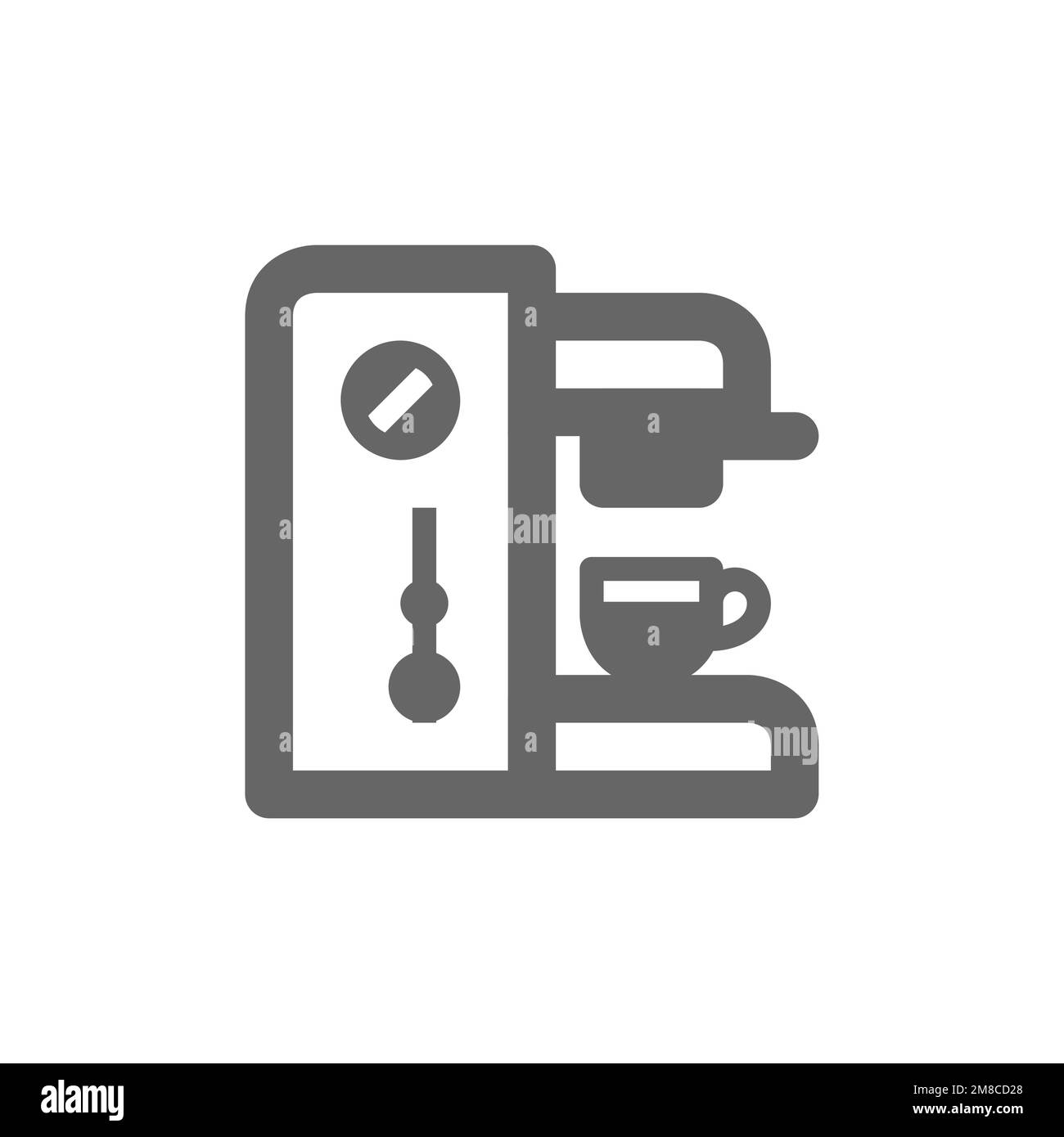 Coffee maker icon, common graphic resources, vector illustration Stock ...