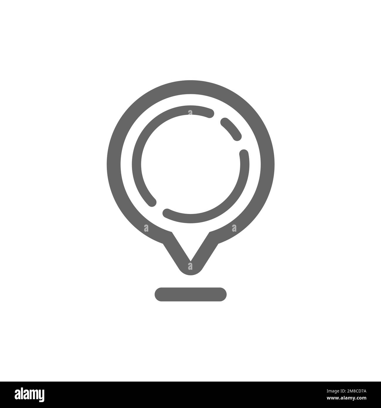 Location mark icon, common graphic resources, vector illustration Stock ...