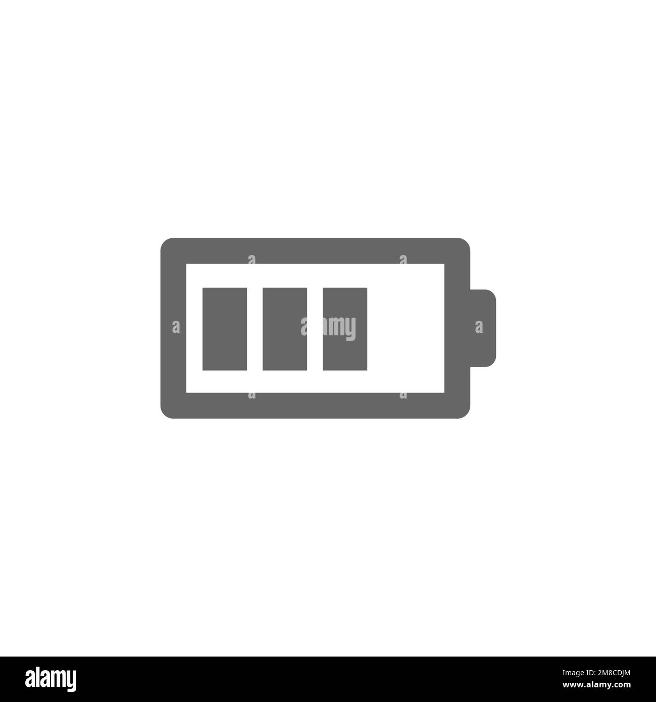 Battery icon, common graphic resources, vector illustration Stock ...