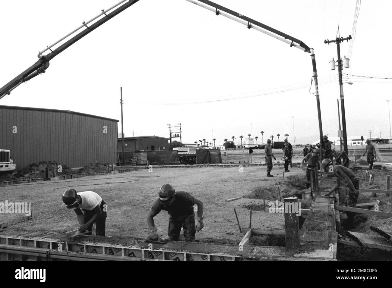 Red Horse team members of the 820th Civil Engineering Squadron use ...