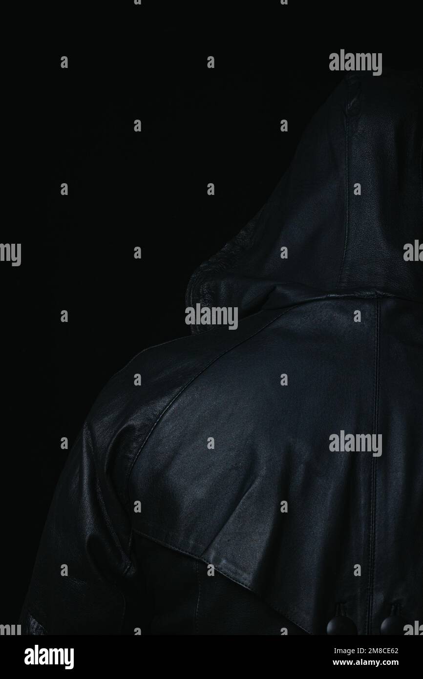 Plague doctor with crow-like mask isolated on black background Creepy ...