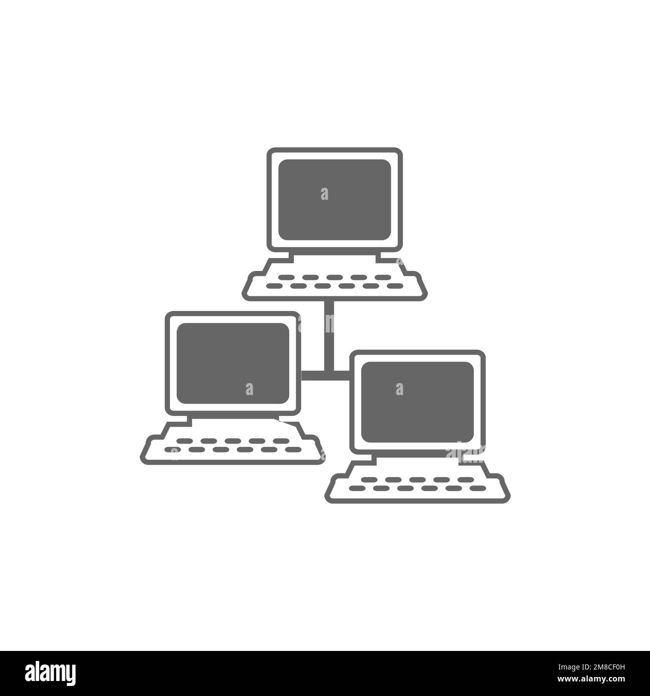Topology icons, common graphic resources, vector illustrations Stock ...