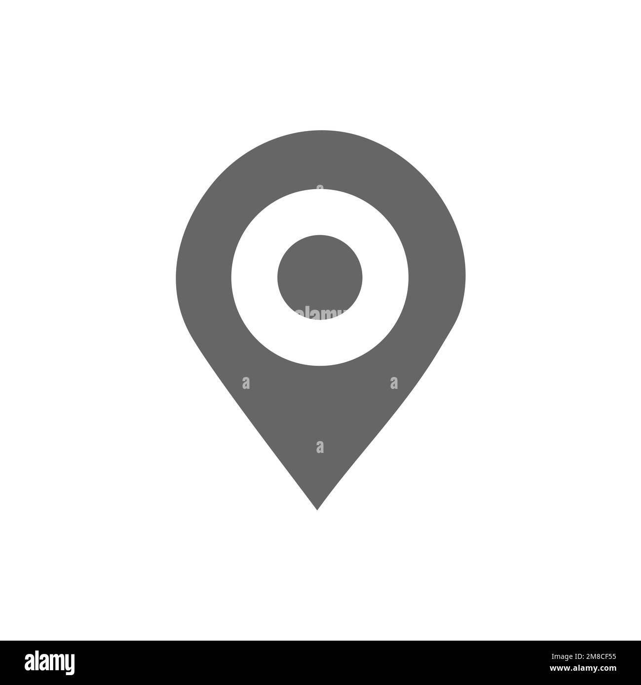 Location icons, common graphic resources, vector illustrations Stock ...