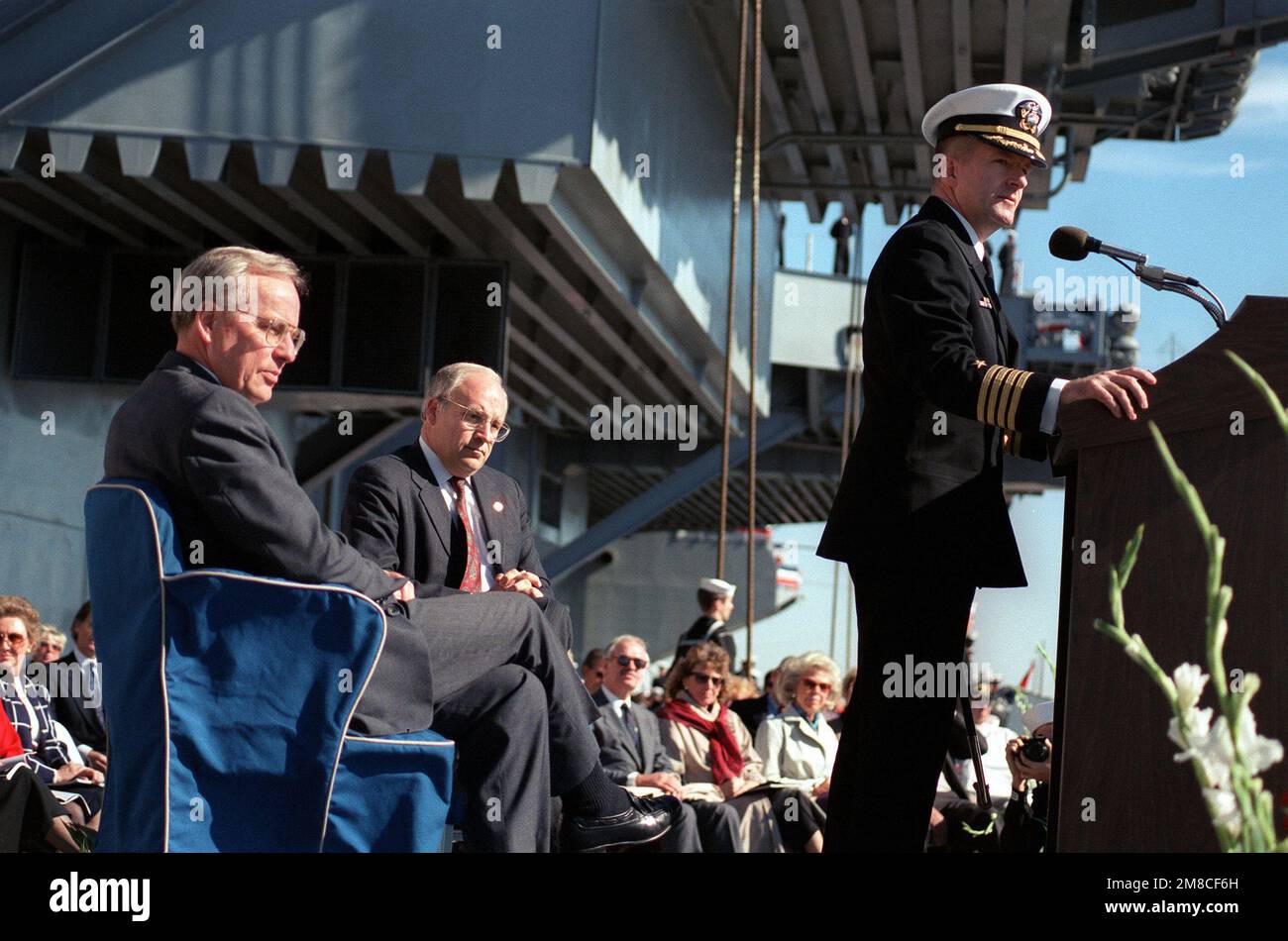 CAPT. William B. Hayden, commanding officer of the nuclear-powered ...