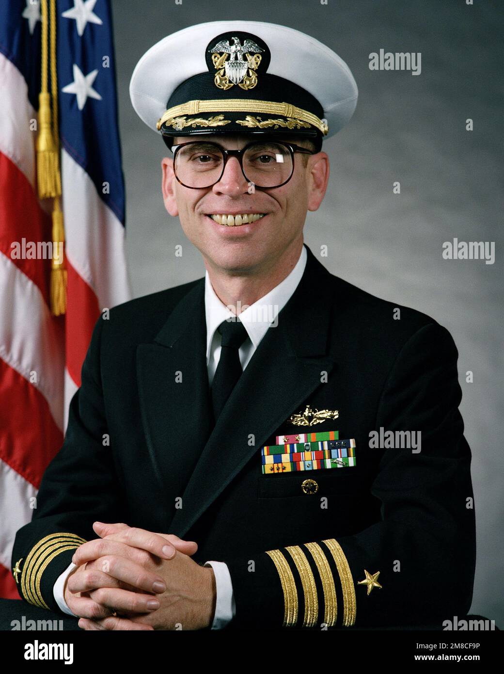 Captain Louis A. Nick, USN (covered). Country: Unknown Stock Photo - Alamy
