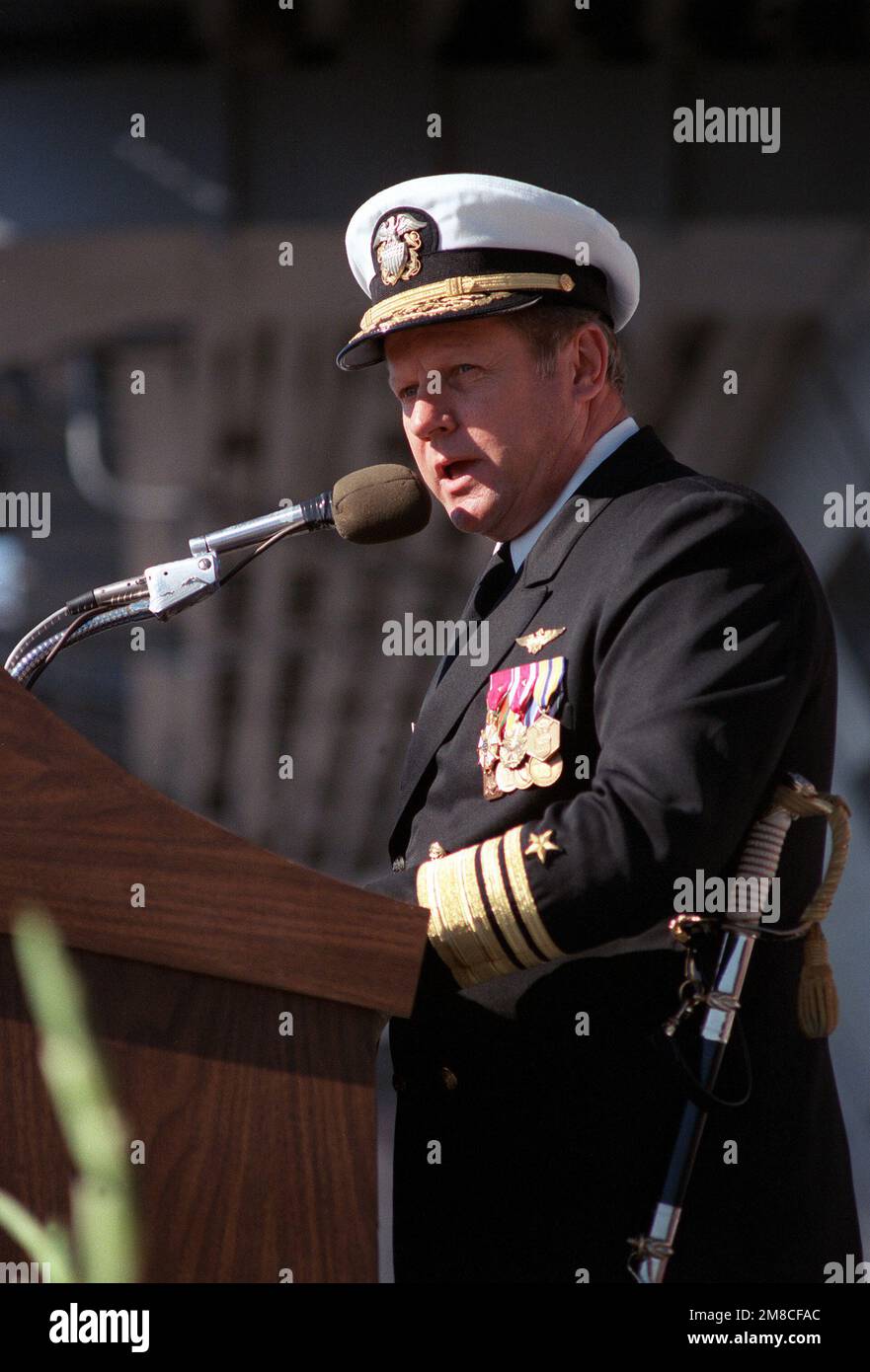 Vice Adm. John K. Ready, commander, Naval Air Force, U.S. Atlantic ...
