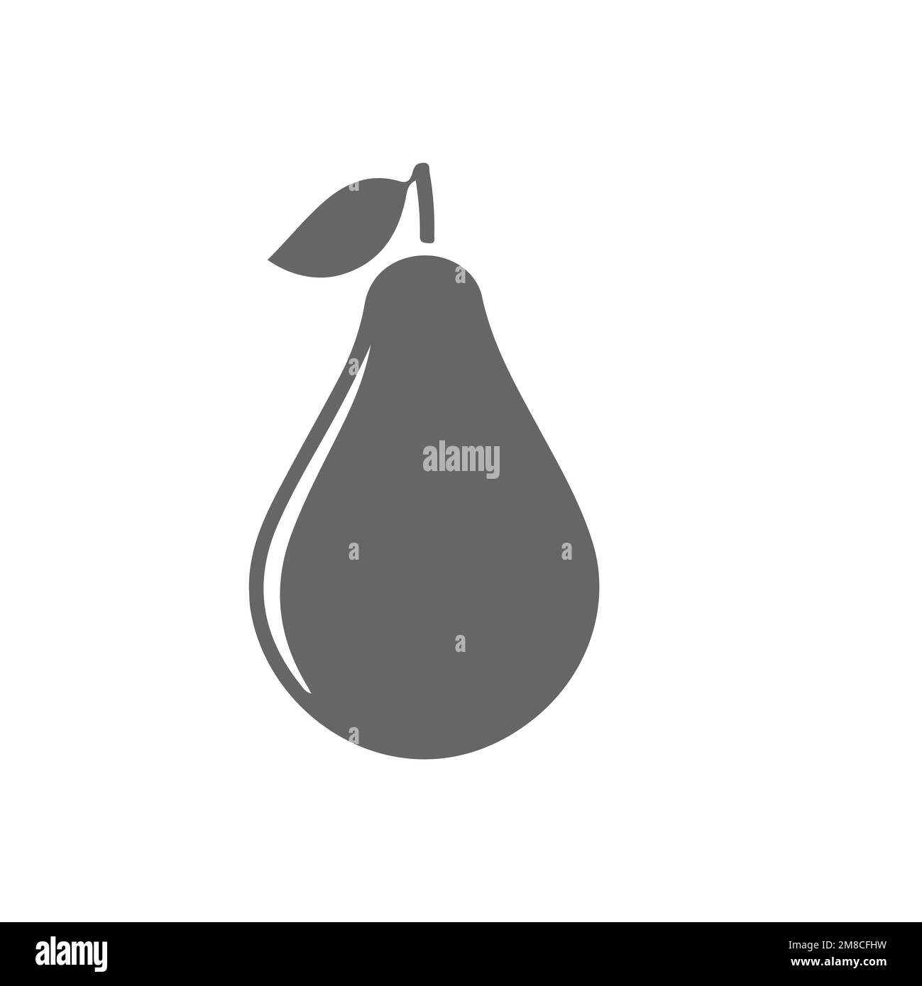 Pear icon, common graphic resources, vector illustration Stock Vector ...