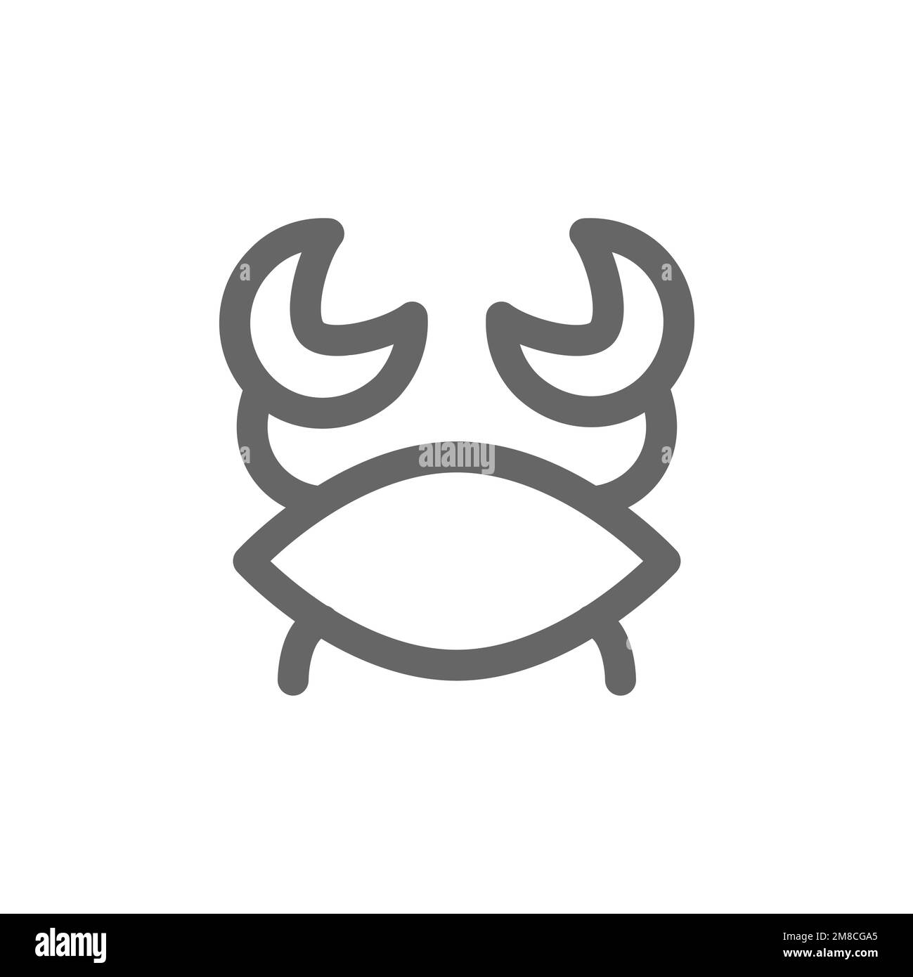 Crab icon, common graphic resources, vector illustration Stock Vector ...