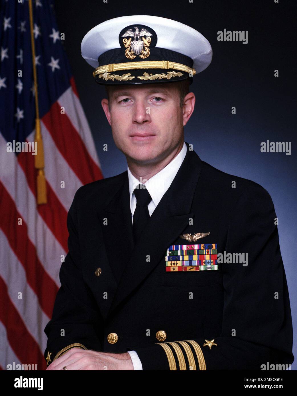 Captain Dennis D. Gladman, USN (covered). Country: Unknown Stock Photo ...