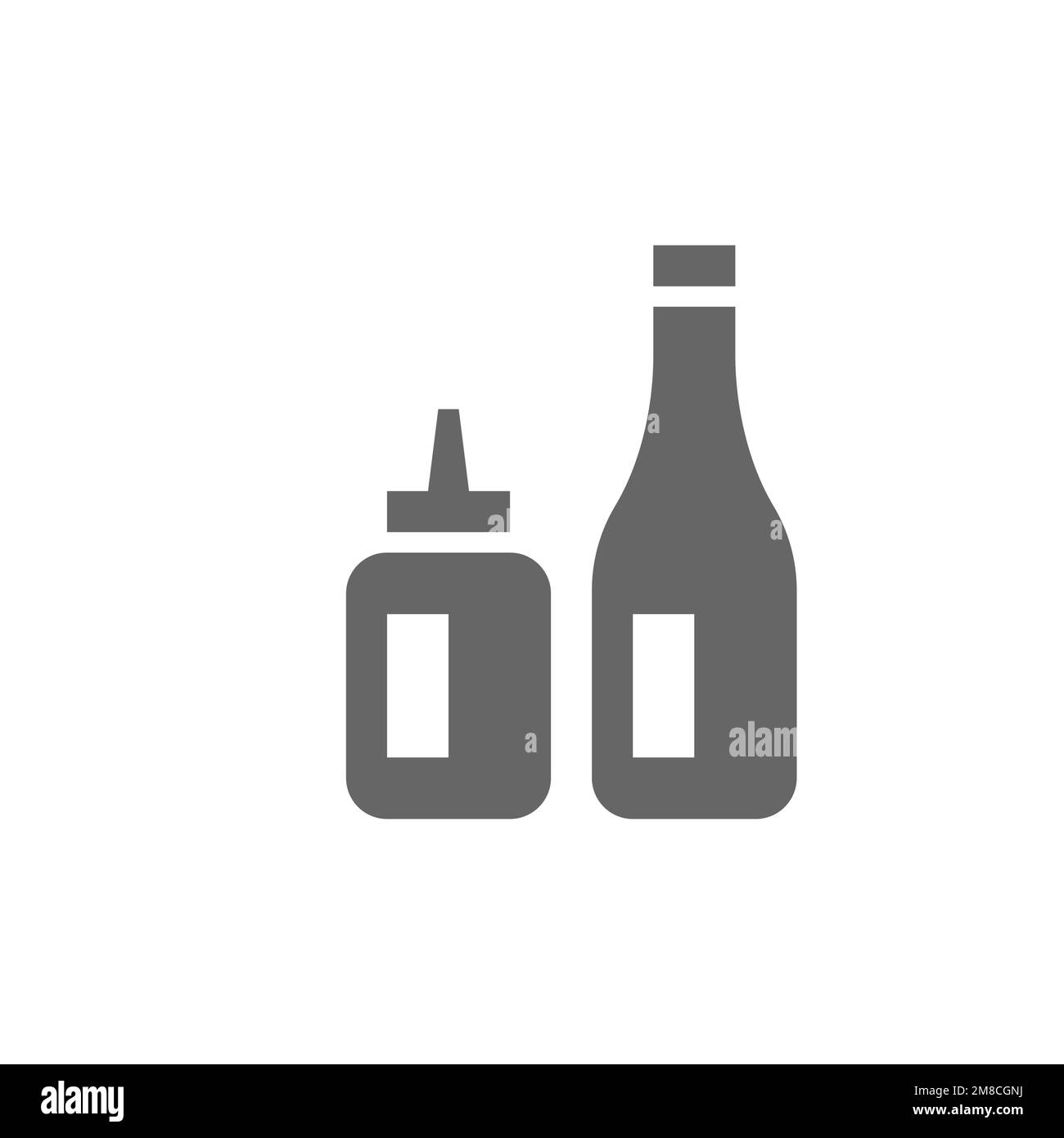 Seasoning agent icons, common graphic resources, vector illustrations ...