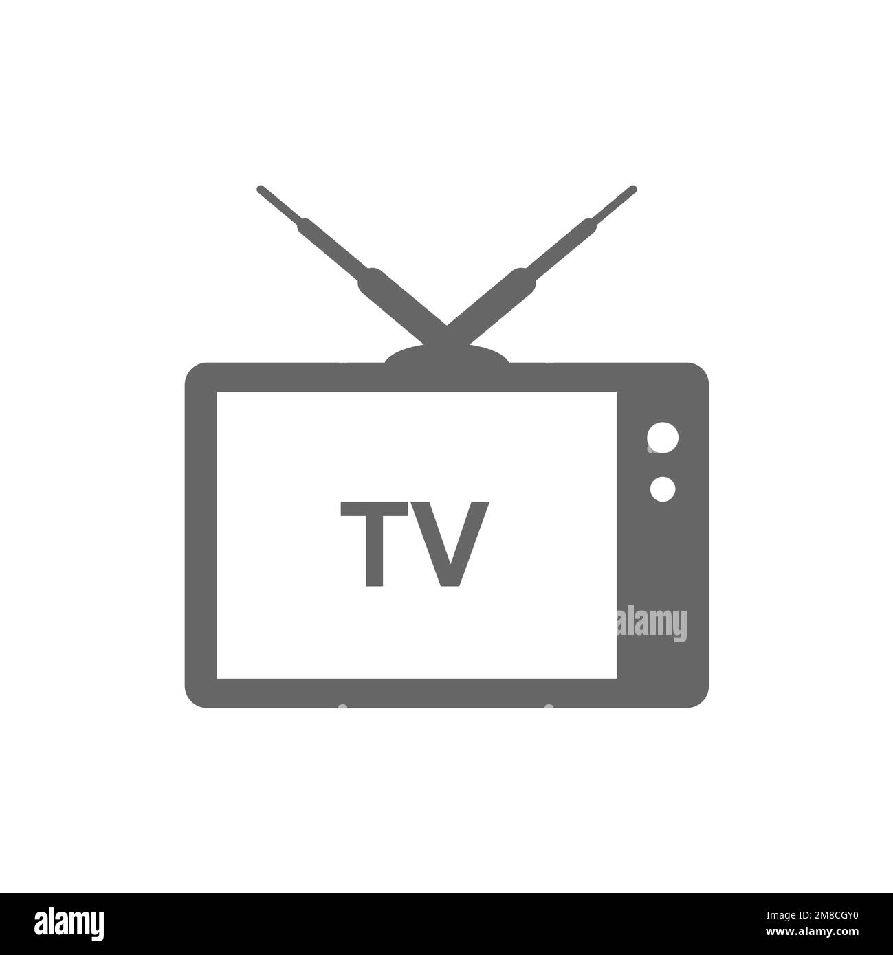 Wireless TV icons, common graphic resources, vector illustrations Stock ...