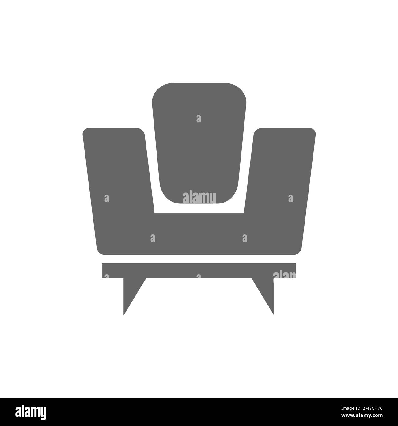 Single sofa icon, common graphic resources, vector illustration Stock ...