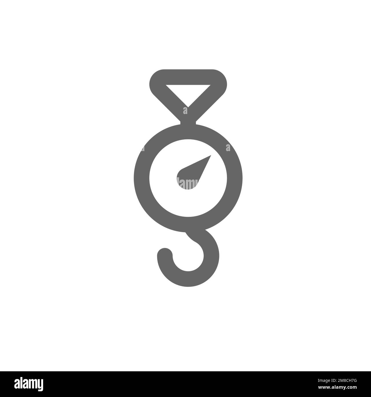 Hanging scale icon, common graphic resources, vector illustration Stock ...
