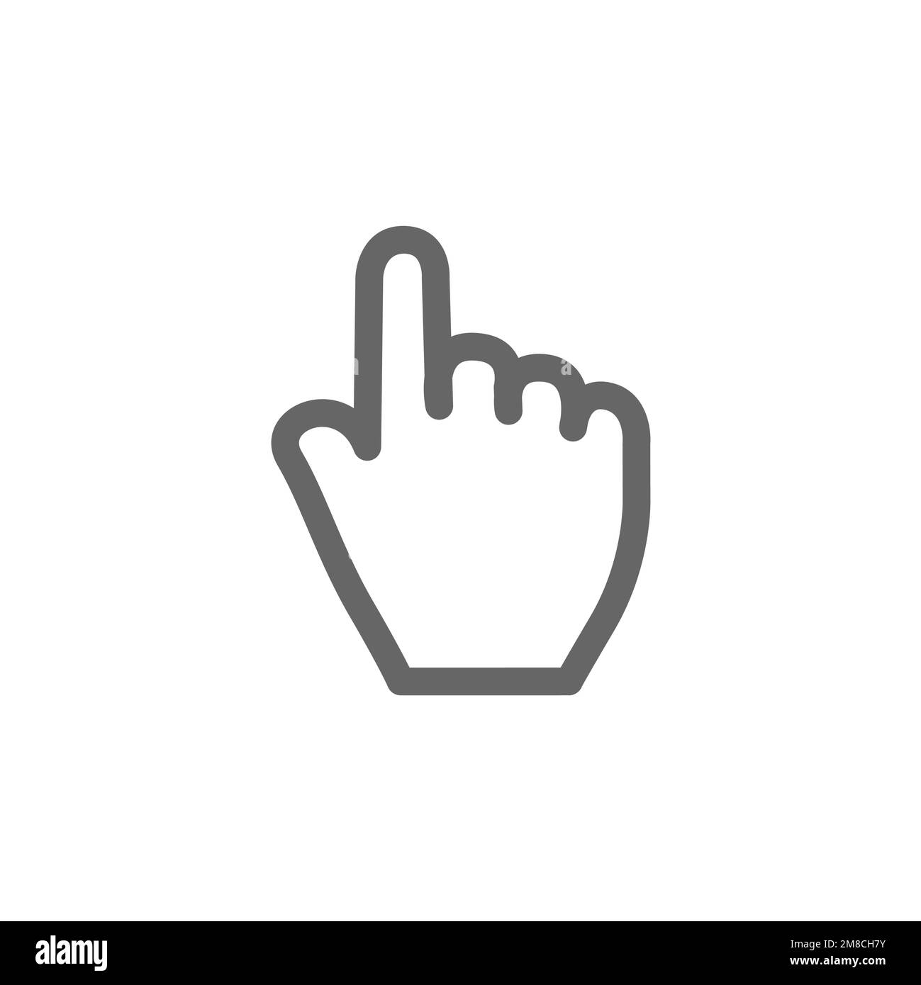 Mouse cursor icon, common graphic resources, vector illustration Stock ...