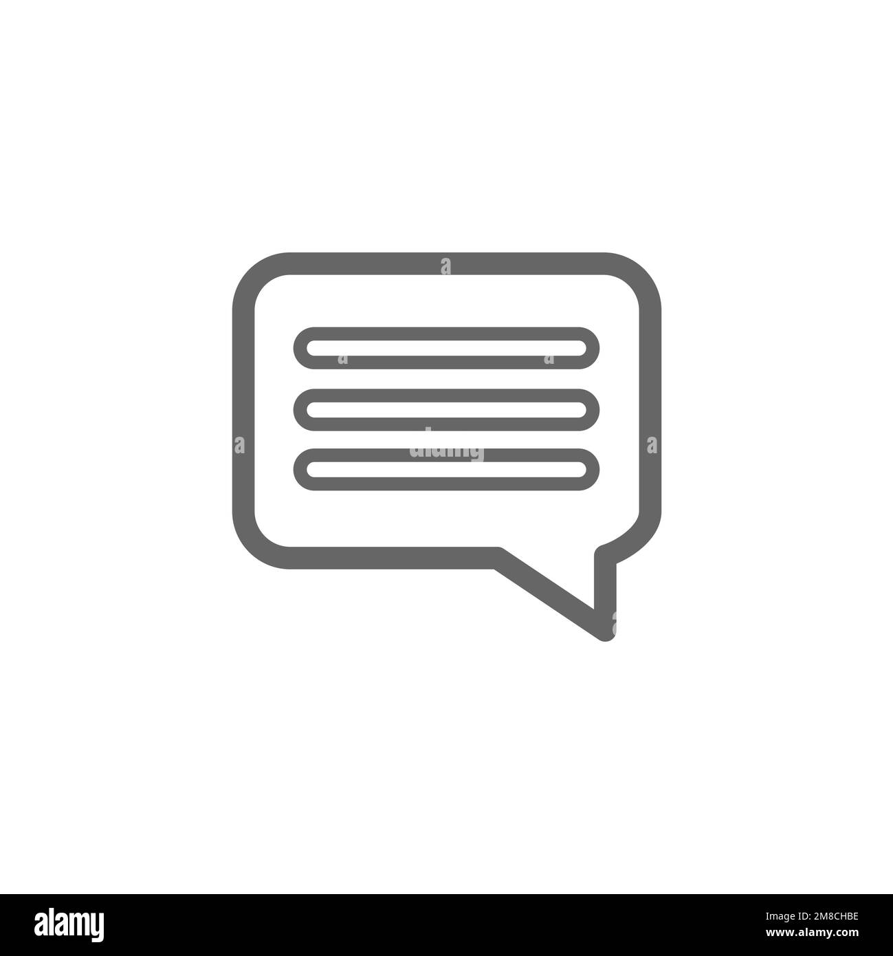 Information bubble icon, common graphic resources, vector illustration ...