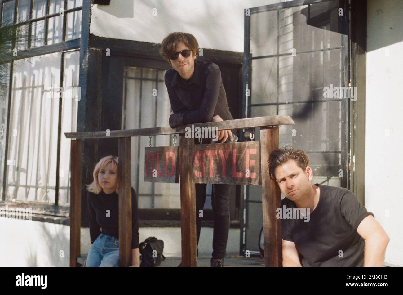 Lo Moon in concert at Annenberg Space for Photography in Los Angeles Stock Photo - Alamy