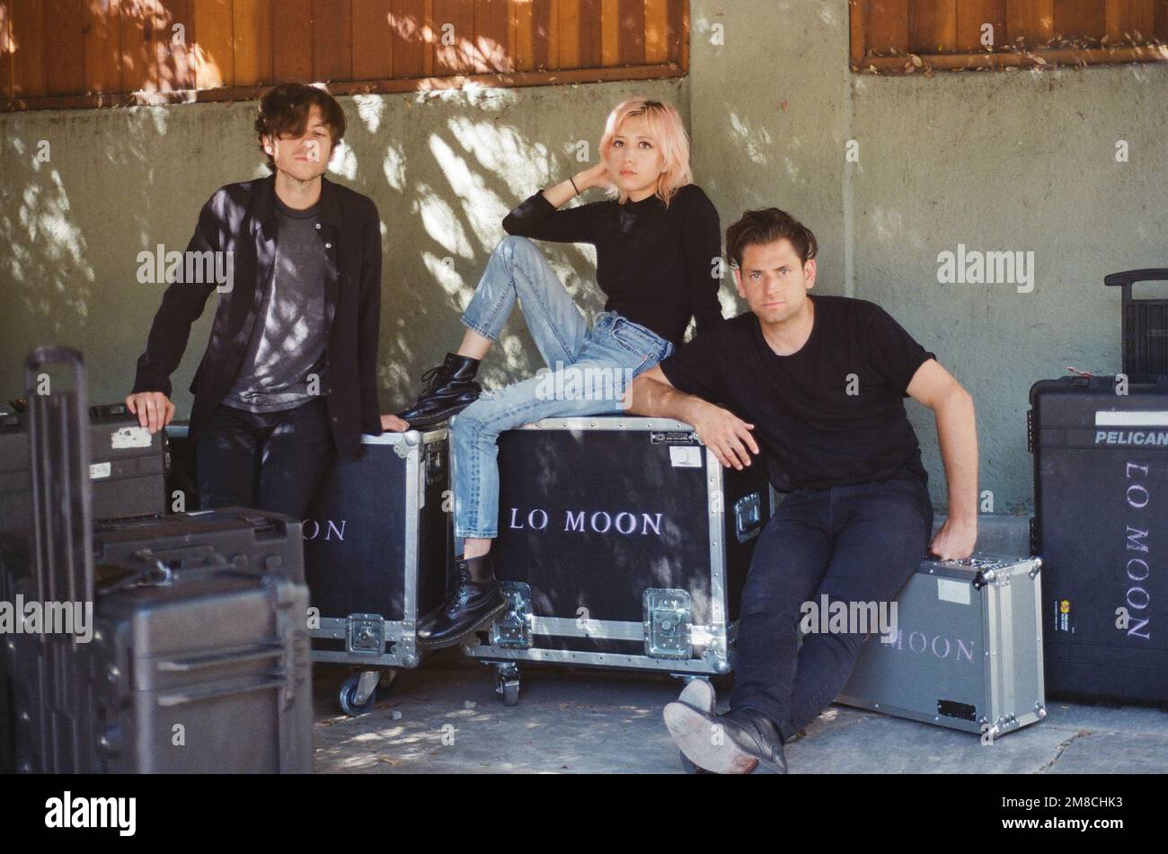 Lo Moon in concert at Annenberg Space for Photography in Los Angeles ...