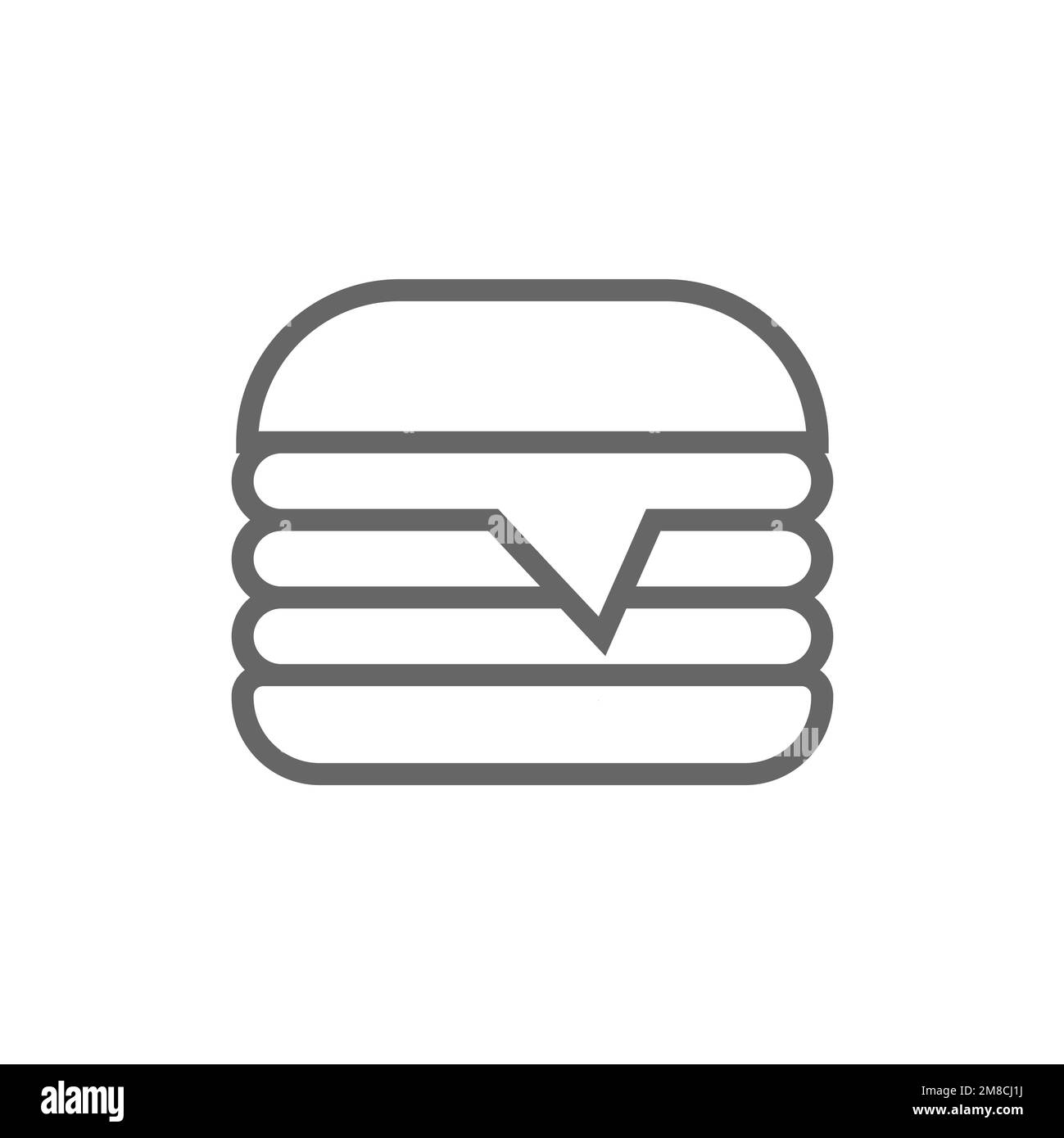 Hamburger icon, common graphic resources, vector illustrations Stock ...