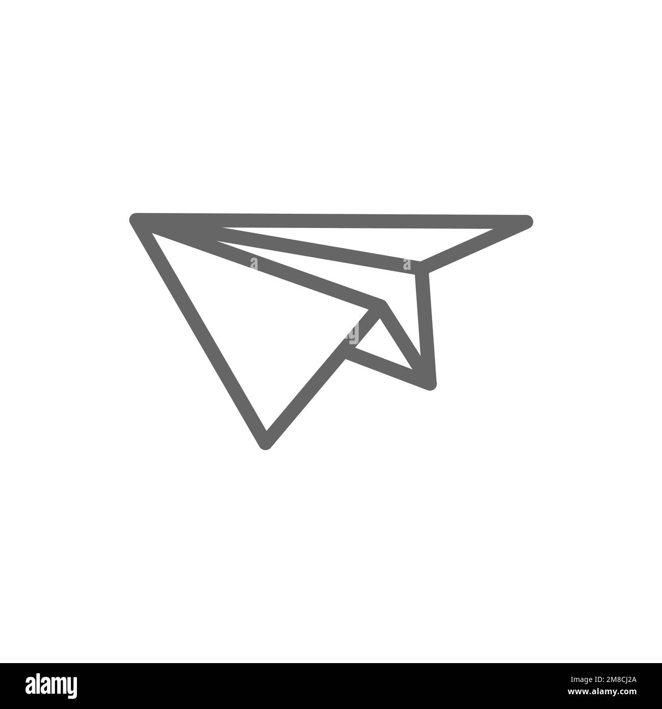 Paper airplane icons, common graphic resources, vector illustrations ...