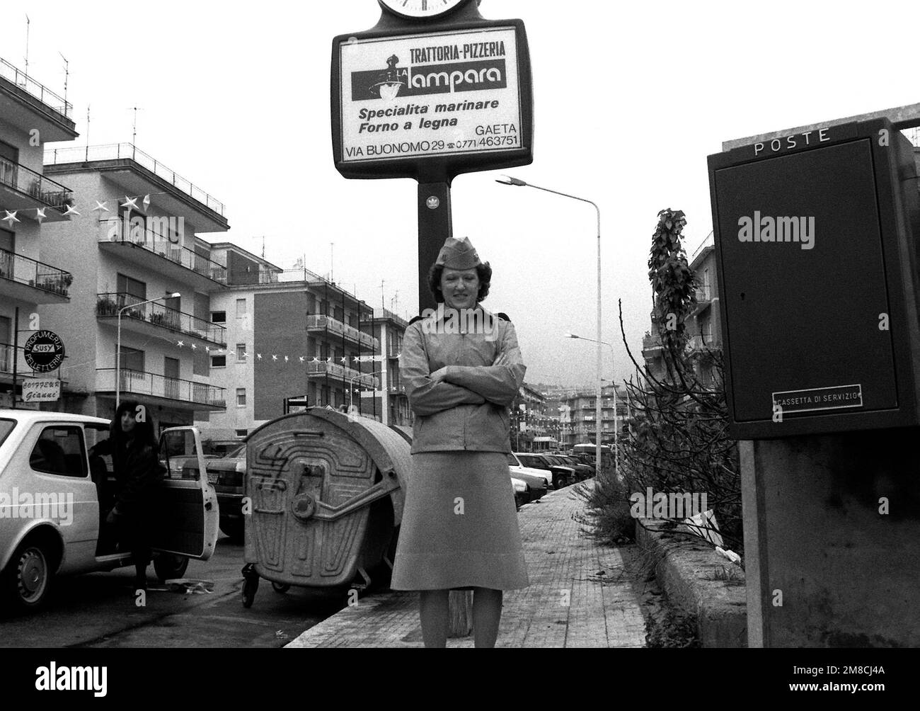 Lieutenant Kathleen Simpson poses for a picture outside the Naval ...
