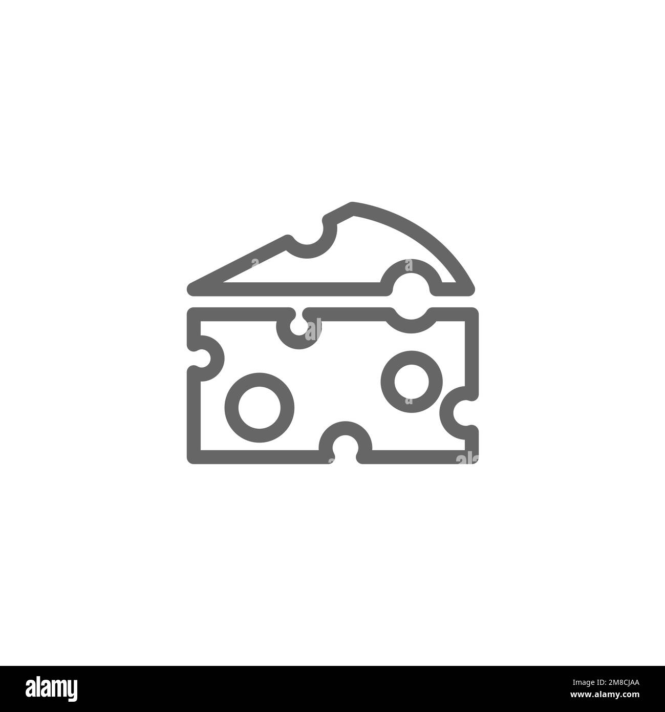 Cheese icons, common graphic resources, vector illustrations Stock ...